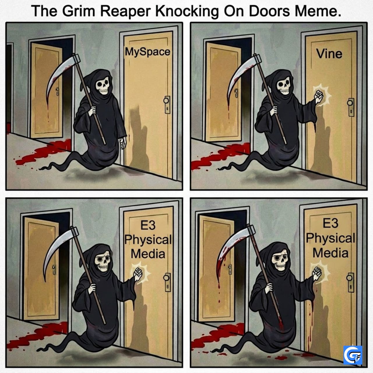 Grim Reaper Meme GIFs & Images – The Dark Humor Meme That Never Misses ...