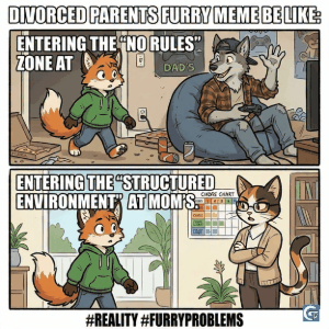 Furry Divorce Meme GIFs & Images That Perfectly Capture Relationship ...