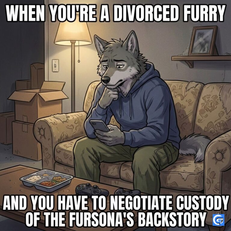 Furry Divorce Meme GIFs & Images That Perfectly Capture Relationship ...
